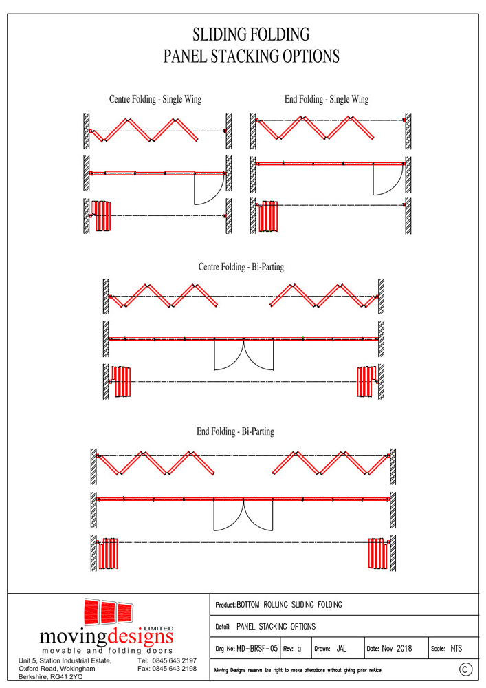 Movable Wall Tech Specs - Moving Designs Limited