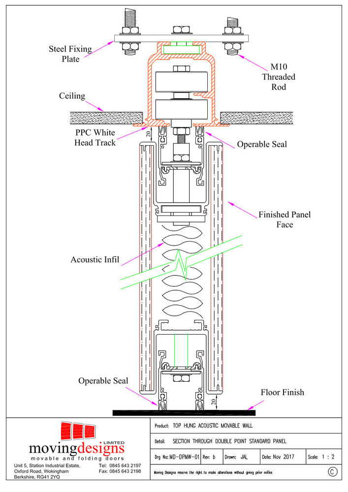 Movable Walls and Office Partitions - Moving Designs Limited